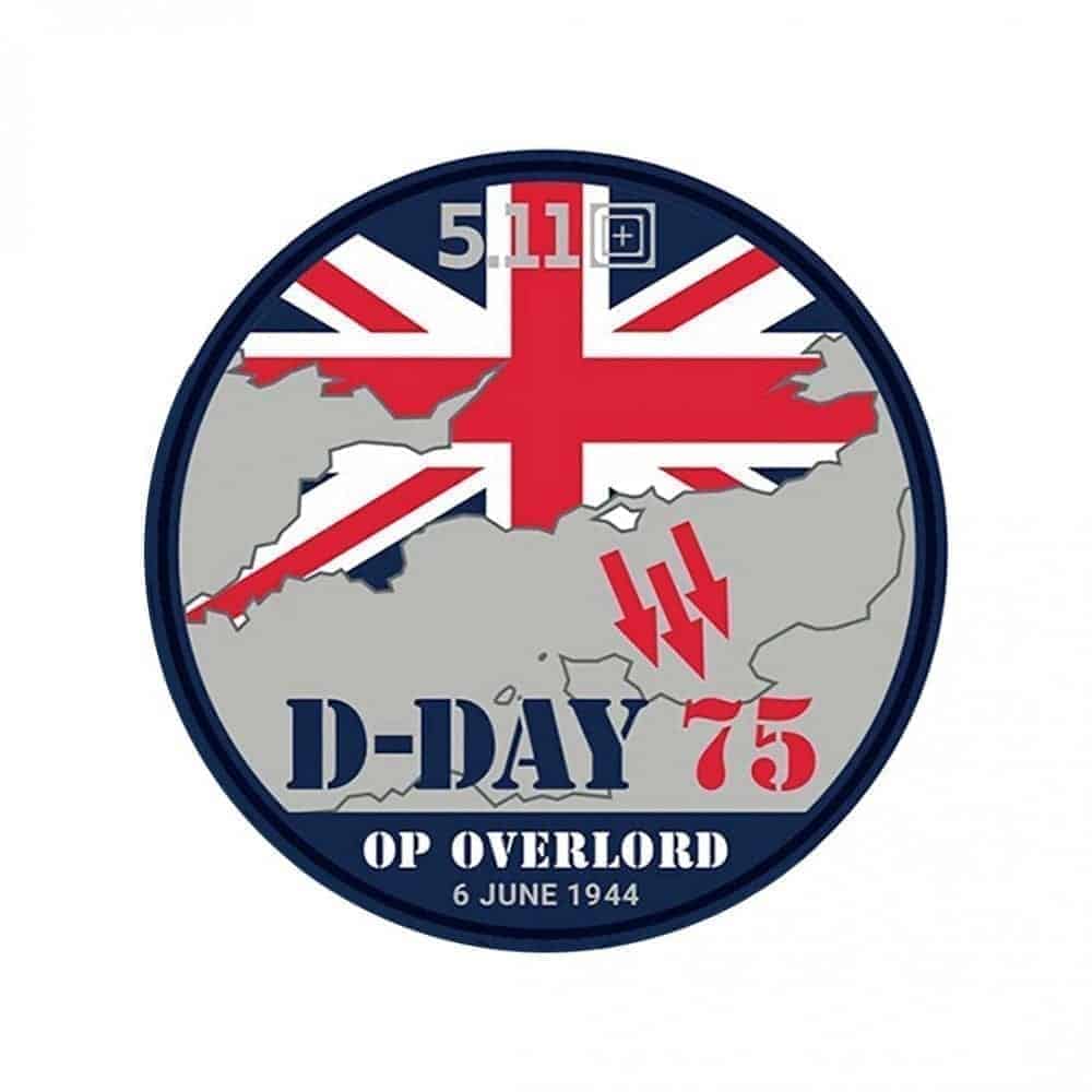 5.11 D-Day Operation Overlord Patch OP overlord – Socom Tactical Airsoft