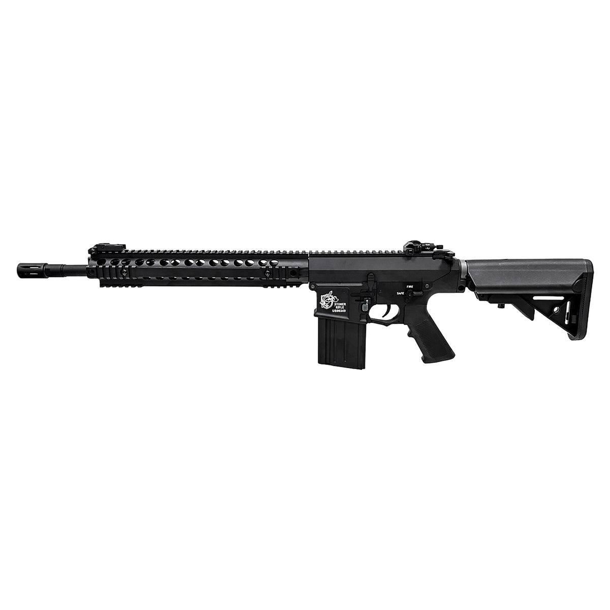 E&C SR25 AEG (Black) Semi/Fully Automatic | FREE UK Delivery – Socom ...