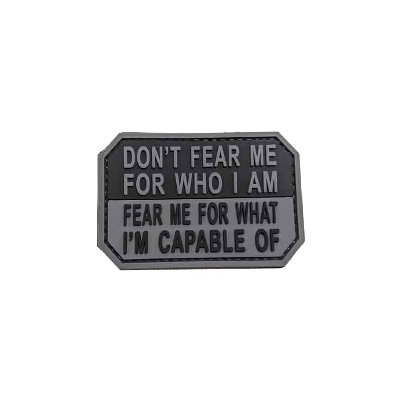 TPB Don't Fear Me For Who I Am Patch | Great Design – Socom Tactical ...