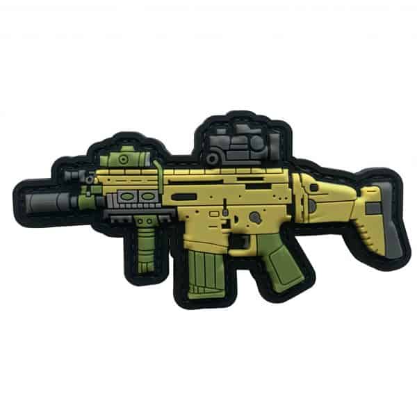 TPB Scar H Gun PVC Patch – Socom Tactical Airsoft